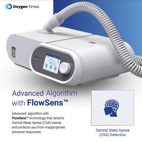 Oxymed AirSmart Auto Bi-Level Machine (2024) - Oxygen Times