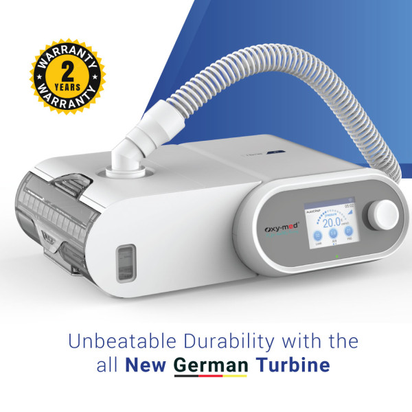 Oxymed SleepEasy Auto CPAP Machine (2024) with German Turbine - Oxygen ...