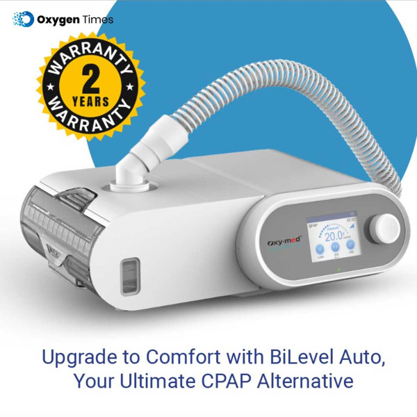 Oxymed AirSmart Auto Bi-Level Machine (2024) - Oxygen Times