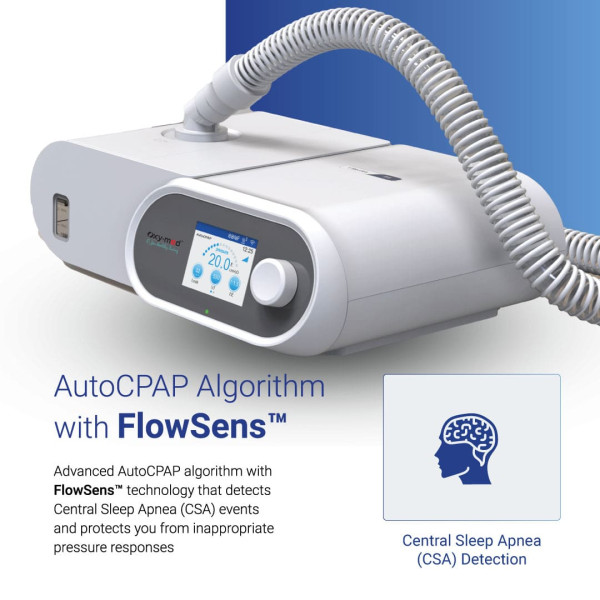 Oxymed SleepEasy Auto CPAP Machine (2024) with German Turbine - Oxygen ...