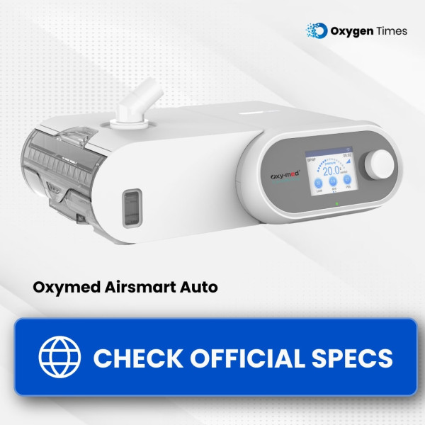 Oxymed AirSmart Auto Bi-Level Machine (2024) - Oxygen Times